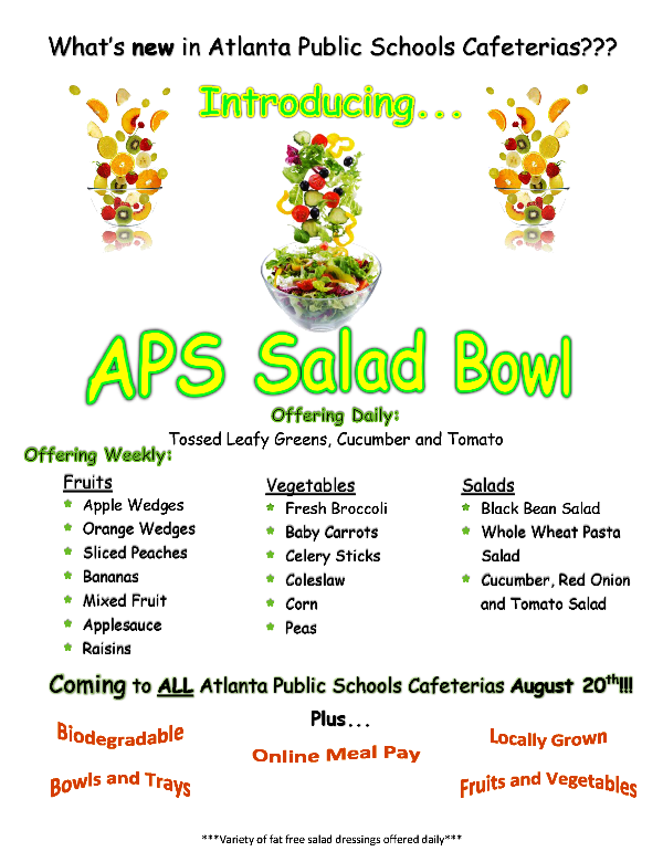 APS presents the Salad Bowl – APS Today