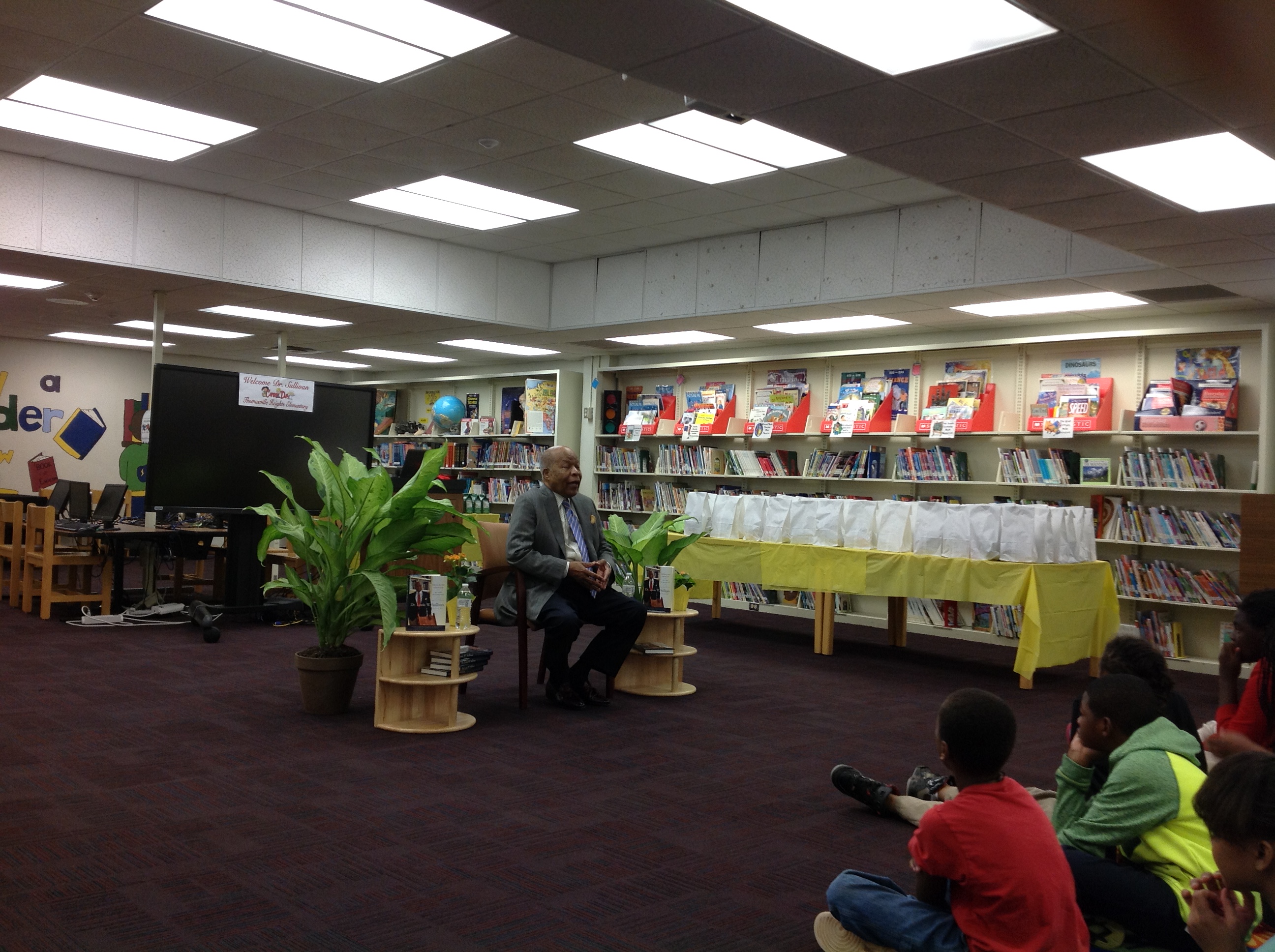 A Living Legend: Dr. Louis Sullivan Inspires Thomasville Heights ...