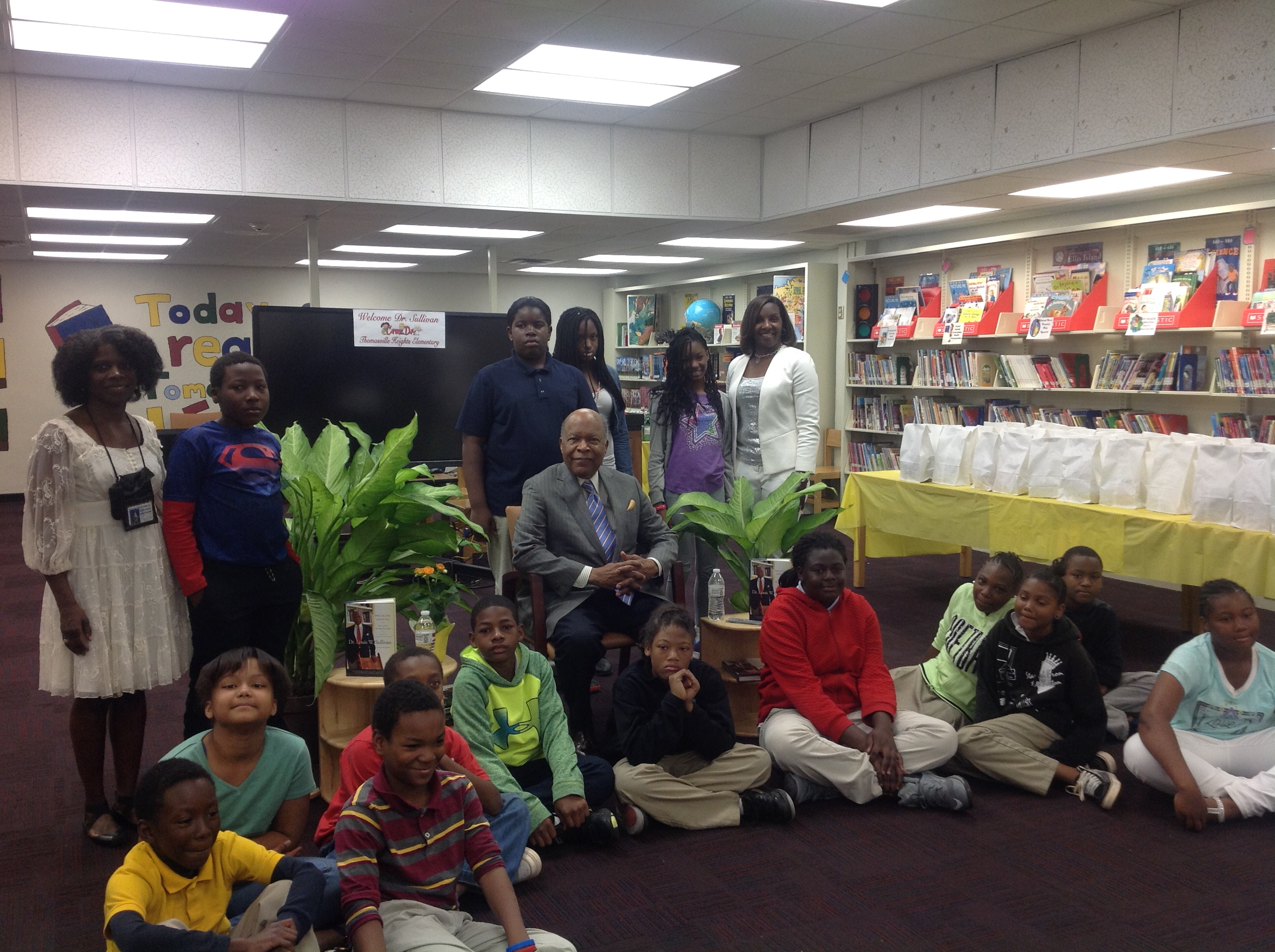 A Living Legend: Dr. Louis Sullivan Inspires Thomasville Heights ...